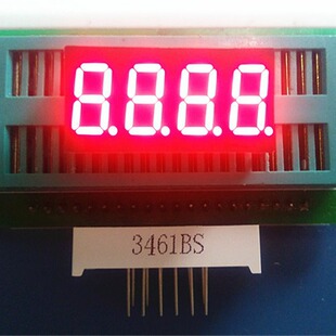 厂家直供0.36英寸4位LED数码管 3461AS共阴 3461BS共阳高亮红光-阿里巴巴