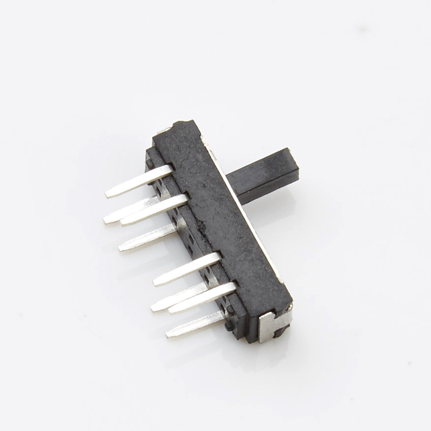 MS23D18滑动开关3档2P3T八脚贴片迷你开关mini拨动开关波段开关-阿里巴巴