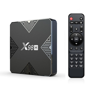 X98H H618 机顶盒 安卓12.0 4GB/32GB 高清双频WIFI6+BT5.0 TVBOX-阿里巴巴