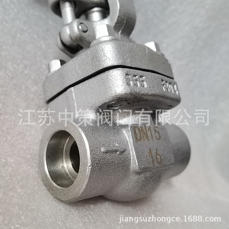 J61H-100C J61Y-160C锻钢焊接截止阀 A105对焊承插焊高温高压阀门-阿里巴巴