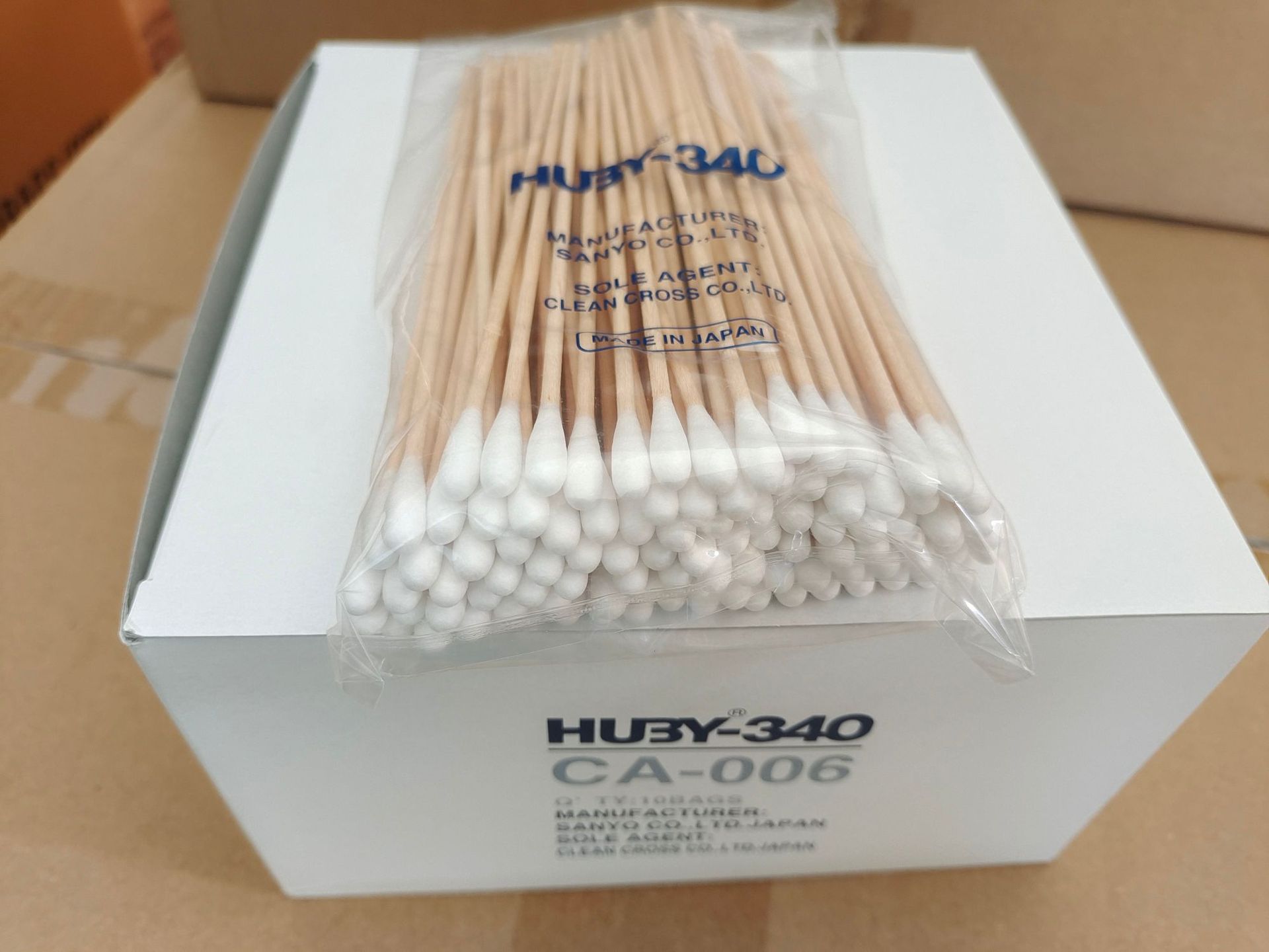 HUBY-340单双头无尘棉签 圆头工业用huby 6寸棉签 多款可选-阿里巴巴