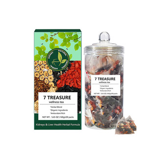 7 Treasure Wellness Tea 人参七宝茶 身体补充剂-阿里巴巴