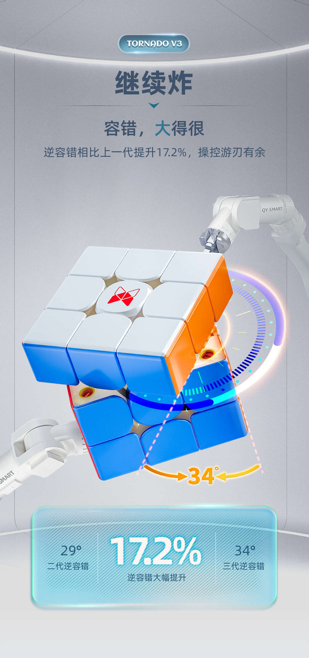 XMD风4代 风四三阶三代3阶魔方UV钻面奇艺云璃限定磁力比赛竞风-阿里巴巴