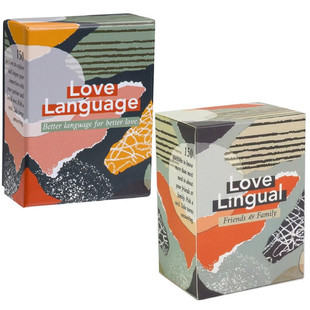 英文Love Language爱情语言150个对话问题探索深化与伴侣约会卡牌-阿里巴巴