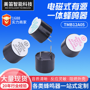 有源一体TMB12A05 5V蜂鸣器 太阳能温控仪水位仪用电磁式蜂鸣器-阿里巴巴