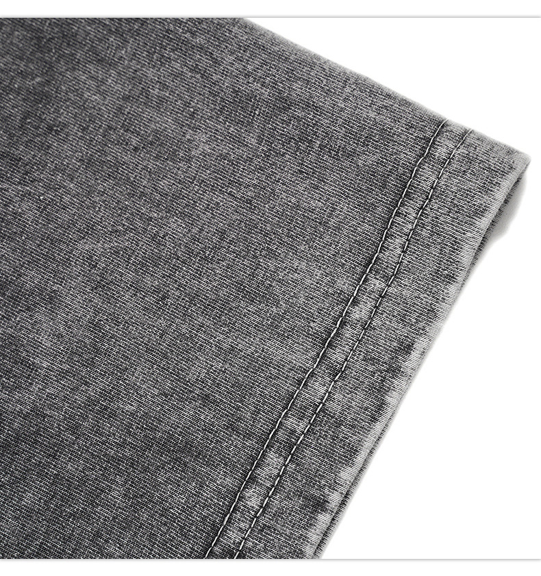 RFSD男装|巴家平替285G重工水洗蜡染圆领短袖美式重磅潮牌T恤男-阿里巴巴