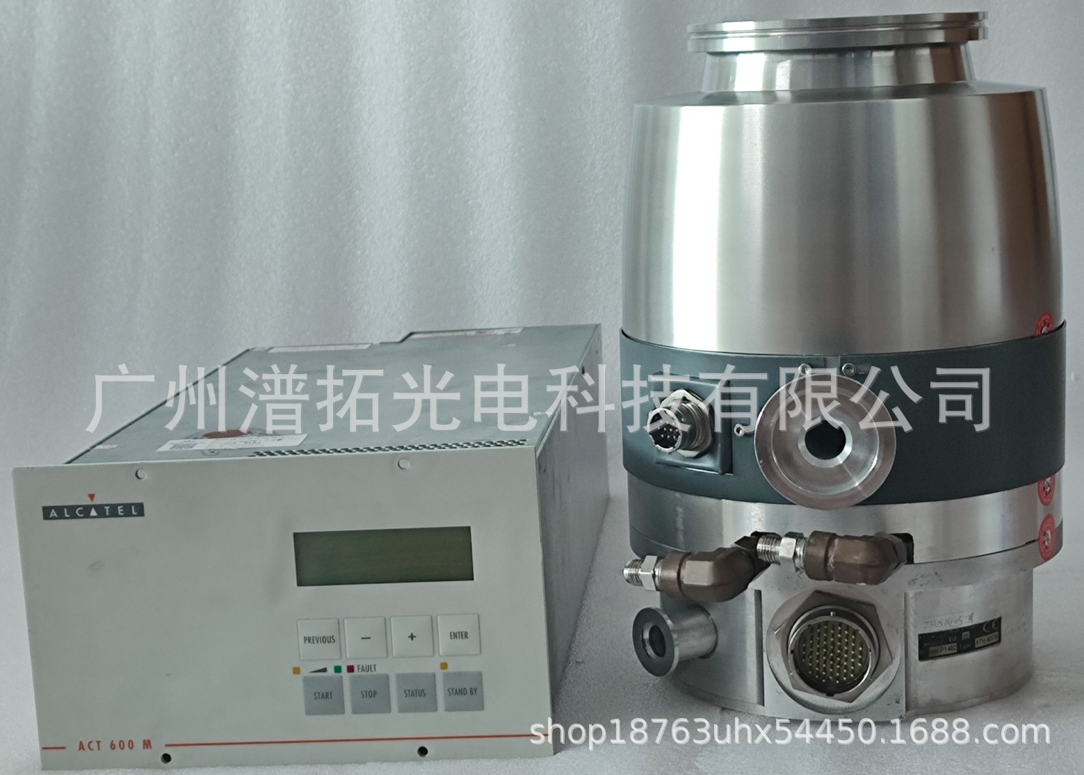 阿尔卡特 adixen ATH 400M磁悬浮分子泵带ACT 600M控制器维修-阿里巴巴