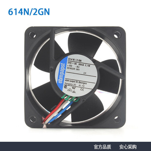 德国原装风机 614N/2GN 6025 24V 2.1W 3线 6厘米 散热风扇-阿里巴巴
