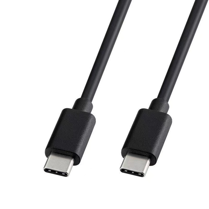 黑色双头type-c数据线c to c 5芯充电线1米3A快充线PD60W快充-阿里巴巴