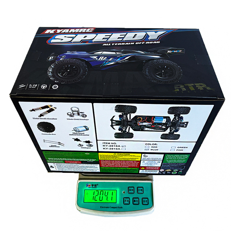 KYAMRC 新款跨境1:18高速遥控车四驱全比例大脚越野车RC赛车玩具-阿里巴巴