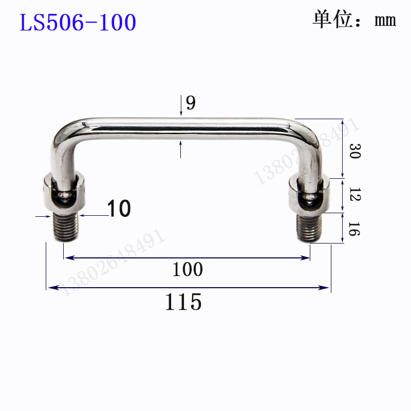高档304不锈钢折叠拉手 LS506拉手 不锈钢重型折叠提手 活动拉手-阿里巴巴