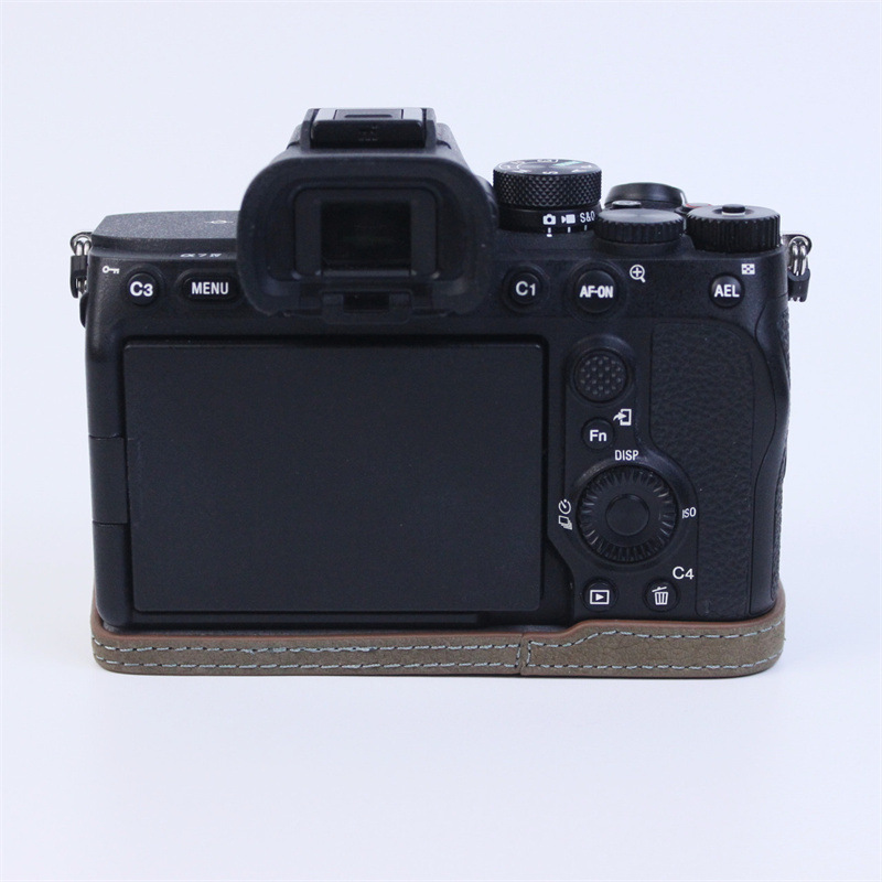适用索尼ILCE-7R5真皮相机包保护套 a7m4 a7s3半套 底座 a1外壳-阿里巴巴