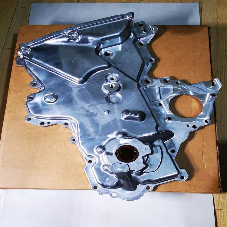 适用于埃兰特发动机链条油泵盖总成 213502B000-阿里巴巴