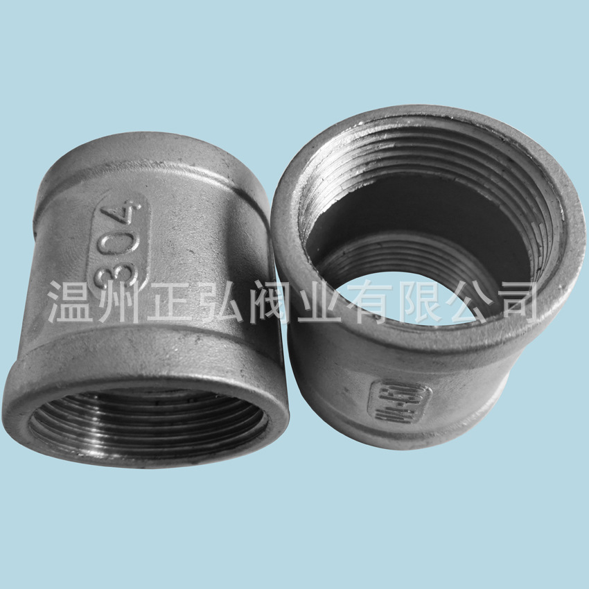 304不锈钢内丝 1.2寸内螺纹直通 白化管箍 DN32不锈钢管古价格-阿里巴巴