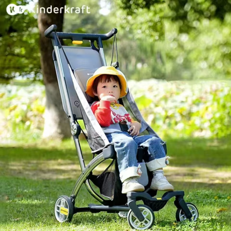 KK便携式KP2口袋车婴儿轻便推车溜娃神器轻便折叠口袋车中大童车-阿里巴巴