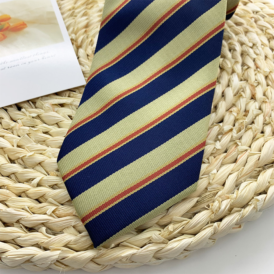 H牌HANECTONE立志舍高校nino日本JK制服条纹领结领带 校供款-阿里巴巴