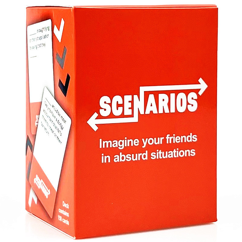 Adult party game in English SCENARIOS scene card is ridiculous-couple ...