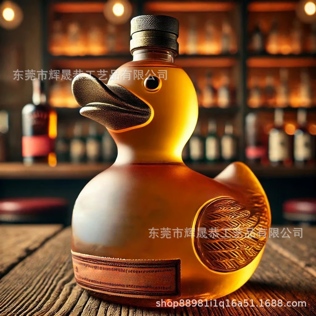 跨境新款Funny Whiskey Duck Bottle有趣的威士忌鸭子瓶-阿里巴巴