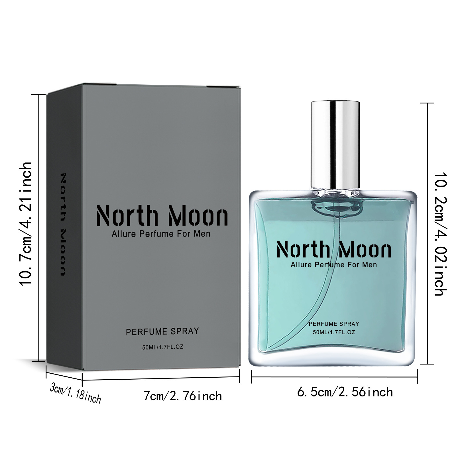 North Moon 男士魅力香水 男士释放魅力自然清新持久淡香小众香水-阿里巴巴