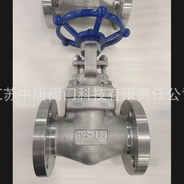 J41W-150LB锻钢整体法兰截止阀 F53双相钢材质 RF面 耐腐蚀阀门-阿里巴巴