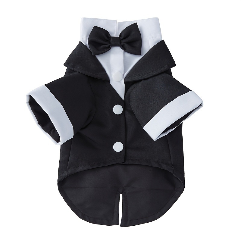 Dog Tuxedo Suit Formal Dog Outfit For Wedding Pet Tuxedo跨境-阿里巴巴