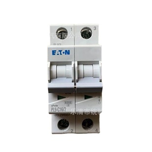 EATON/伊顿穆勒 PL9-C16/2小型断路器PL9, 16A, 2P, C, 6kA-阿里巴巴