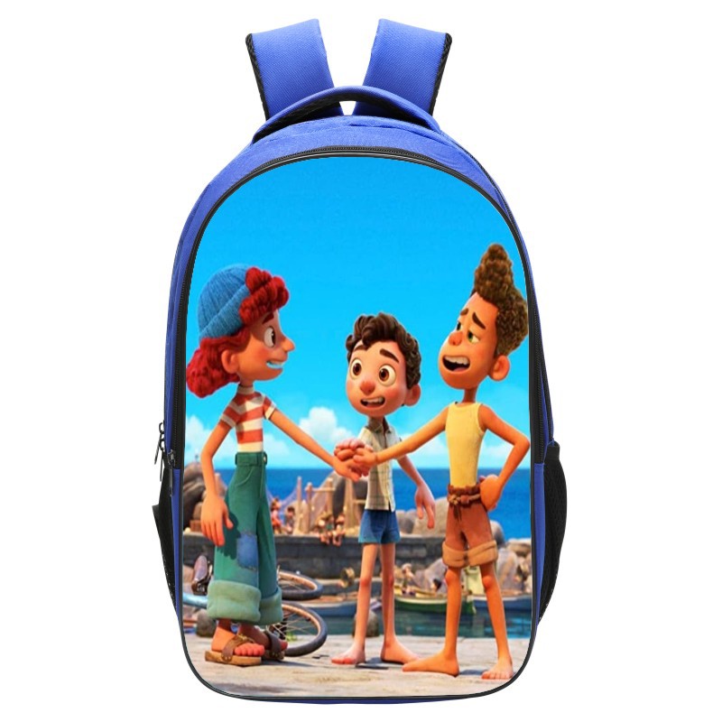 Printed Luca backpack summer friendly day student youth double decker ...