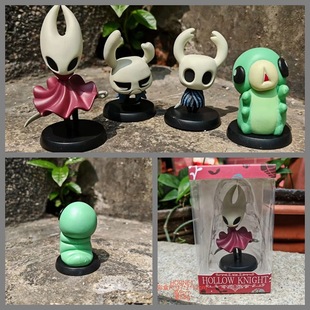 空洞骑士 Q版4款 骑士 黄蜂女 佐特 幼虫 角色公仔 摆件 盒装手办-阿里巴巴