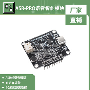 ASR-PRO语音智能语音识别控制模块 AI离线识别开发板 自定义词条-阿里巴巴