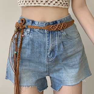 复古腰带女配饰高级感百搭腰绳民族风波西米亚装饰配裙子皮带新款-阿里巴巴