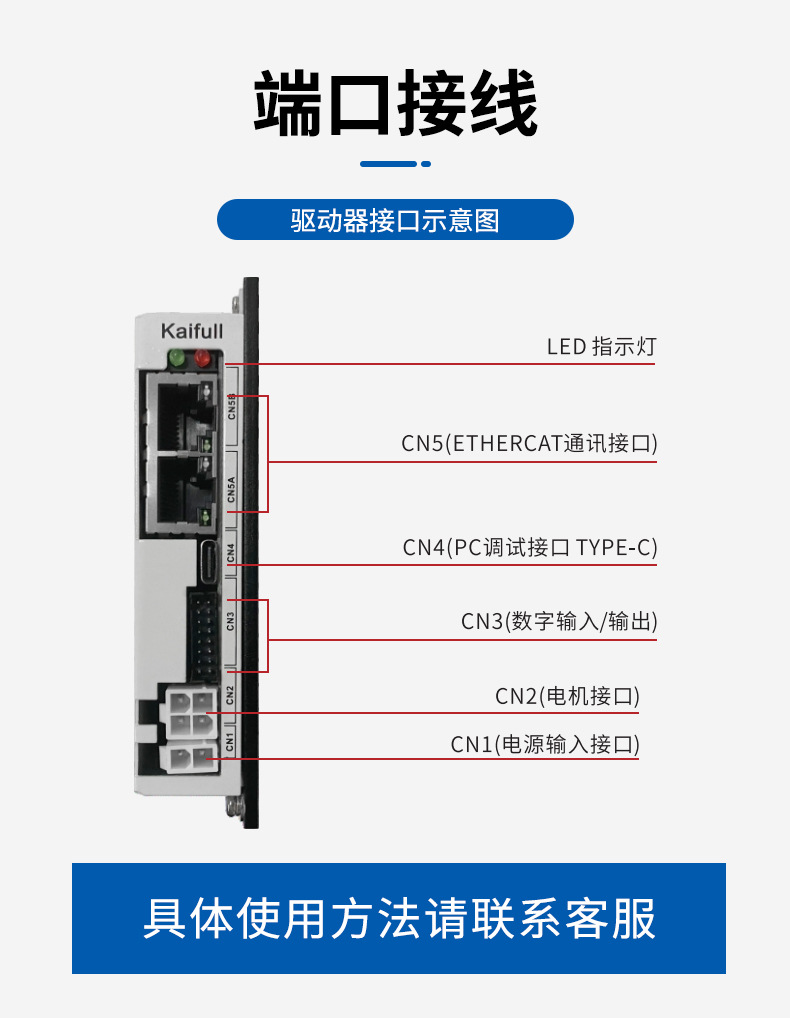 苏州凯福ethercat总线控制开环步进电机驱动器系列y2sd2 Ec型号 阿里巴巴