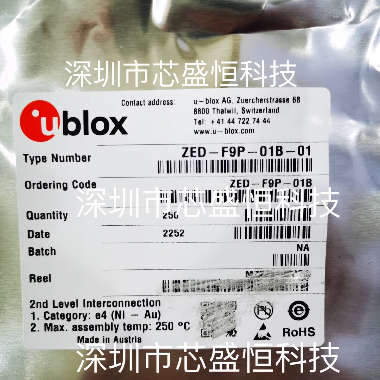 ZED-F9P-02B-00 ZED-F9P-02B U-blox GNSS GPS模块 全新原装-阿里巴巴