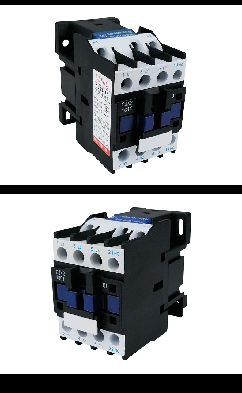 接触器CJX2-1810 CJX2-1801 220v 380v交流接触器CJX2-18厂家供应-阿里巴巴