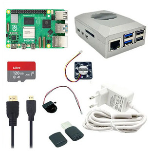 树莓派5代Raspberry Pi 5B 官方原装开发板4G 8G ABS外壳电源套件-阿里巴巴