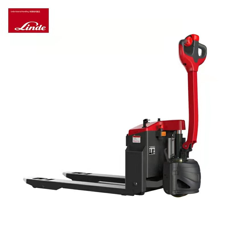 林德叉车 全电动托盘搬运车电动地牛65Ah大容量电池老款MT15B-阿里巴巴