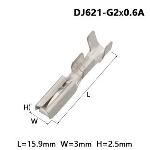 DJ621-G2×0.6A 国产1500-0106 2.0插簧 汽车接线端子-阿里巴巴
