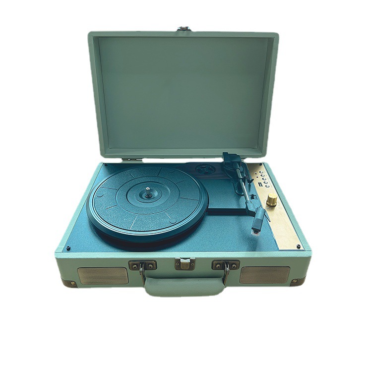 Modern Retro Vinyl Record Player Audio Living Room European and ...