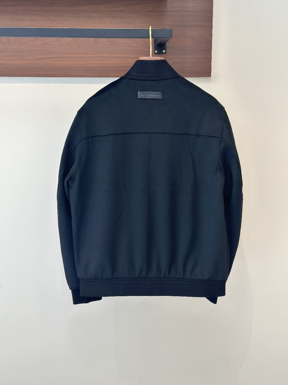 zeg杰尼ez男士亚 羊毛纤维混纺立领夹克外套 手感柔软细腻保暖-阿里巴巴