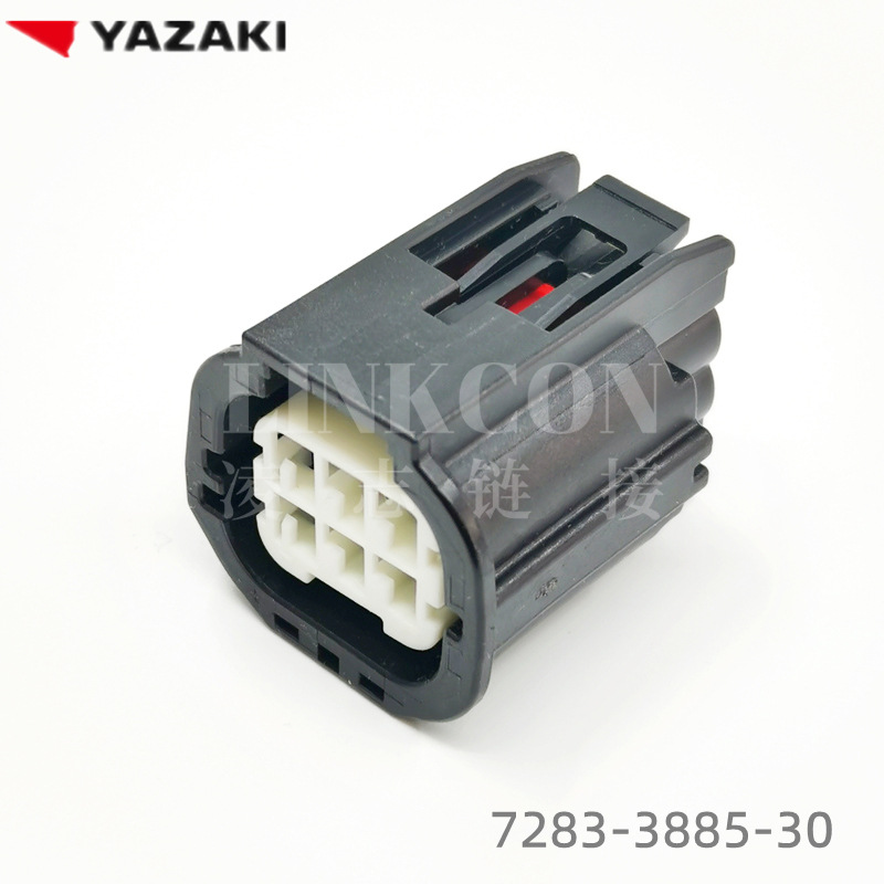 7283-3885-30 YAZAKI矢崎 汽车连接器 6P 原装出售 拍前咨询-阿里巴巴
