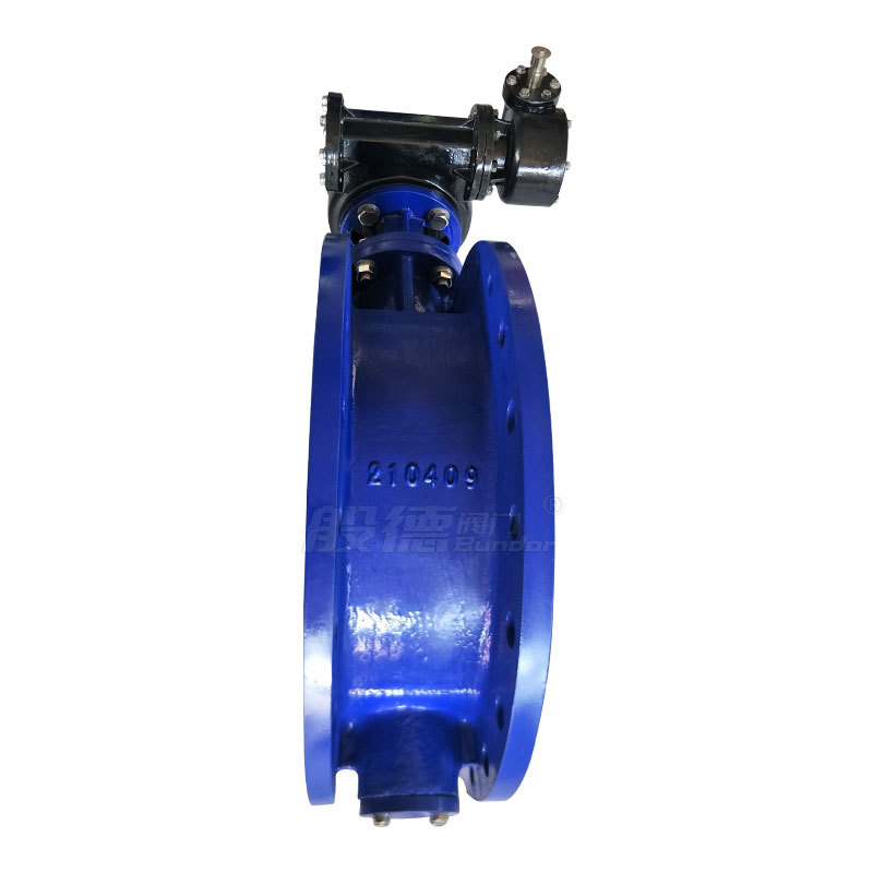 定制双法兰双偏心蝶阀D342X/H-16Q手动大口径双向软密封蝶阀DN300-阿里巴巴