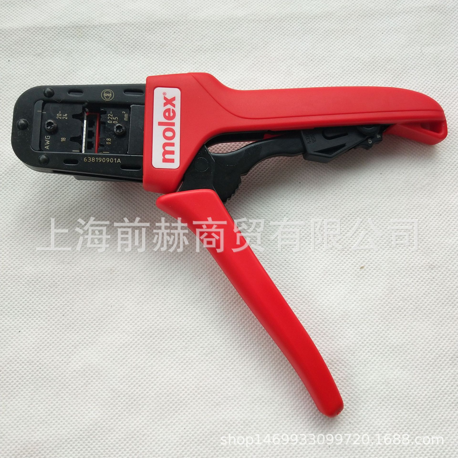 美国 MOLEX 63819-0901 压接钳 24-18AWG 638190901/638190901A-阿里巴巴
