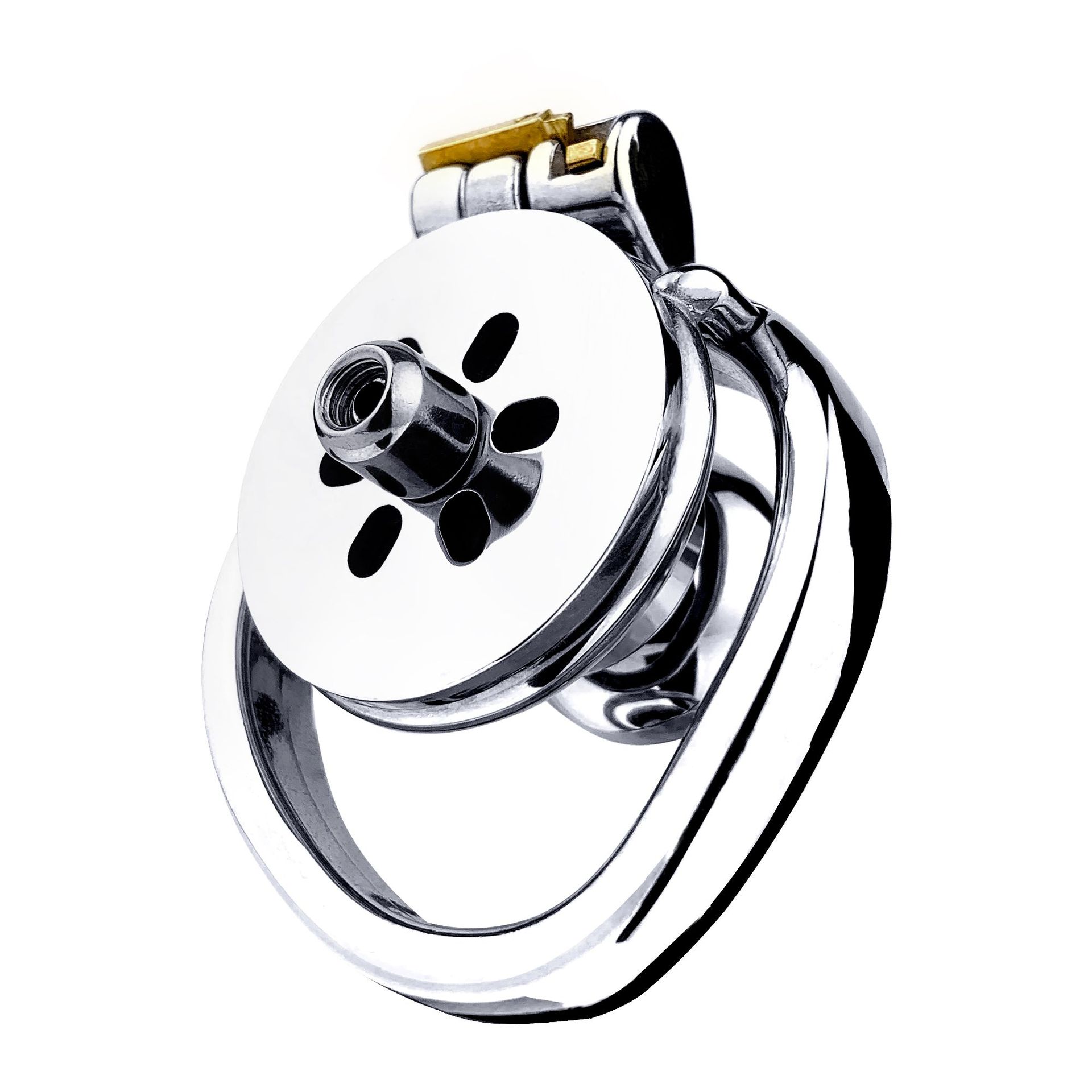 FRRK-402金属平板贞操锁负数CB锁搭配硅胶假阴茎可通水男性男用-阿里巴巴