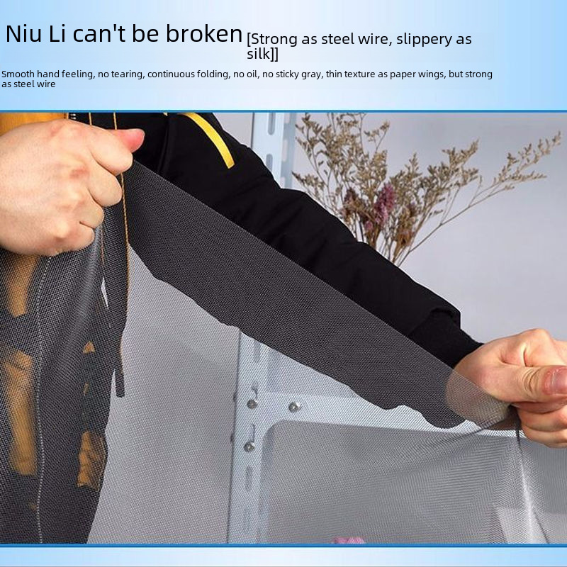 Window screen wholesale Velcro self-adhesive anti-mosquito screen ...