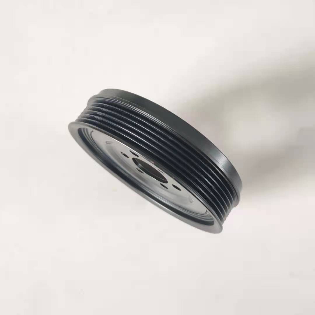 汽车曲轴皮带轮 适用于宝马F30F32 11237624103 皮带减振器平衡轮-阿里巴巴