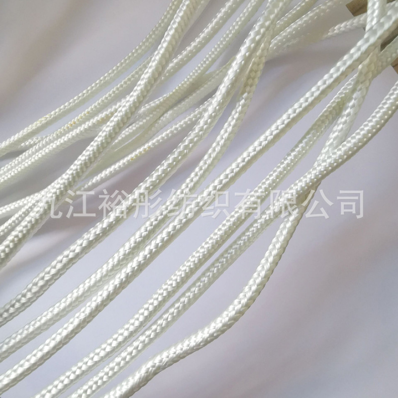 【裕彤工厂】直供2MM无碱玻璃纤维编织绳 无毛剌光滑 玻纤包芯绳-阿里巴巴