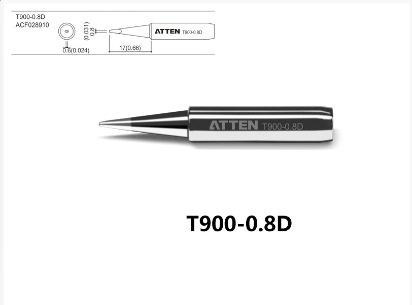ATTEN安泰信T900烙铁头AT937焊咀938D烙铁嘴8586 936电洛铁头969-阿里巴巴