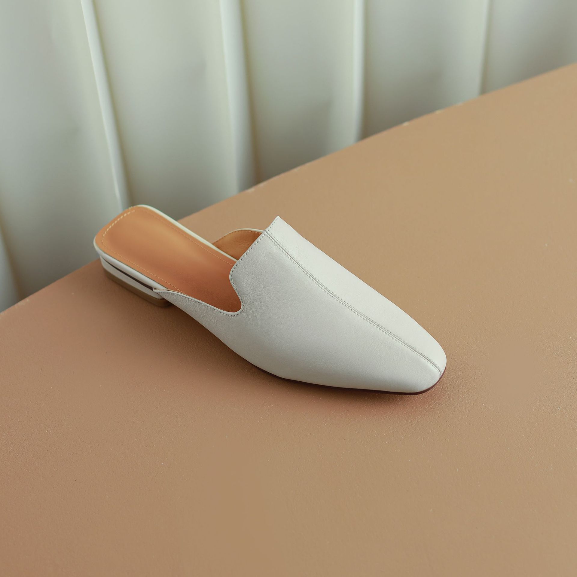 CHIKO Scotti Square Toe Block Heels Clogs/Mules Shoes