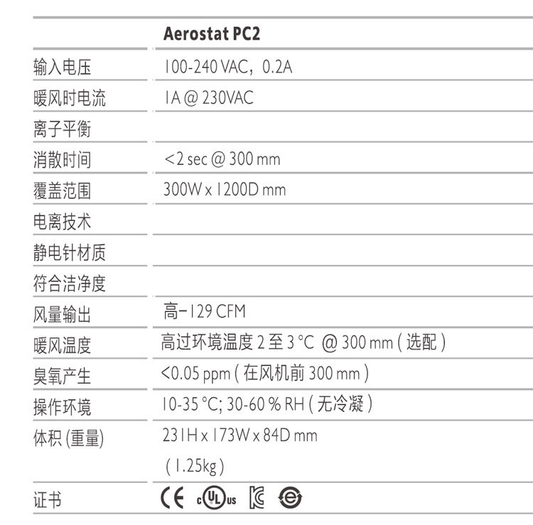SIMCO离子风机AEROSTAT PC/PC2/XC/XC2/FPD-2-3-4除静电离子风扇-阿里巴巴