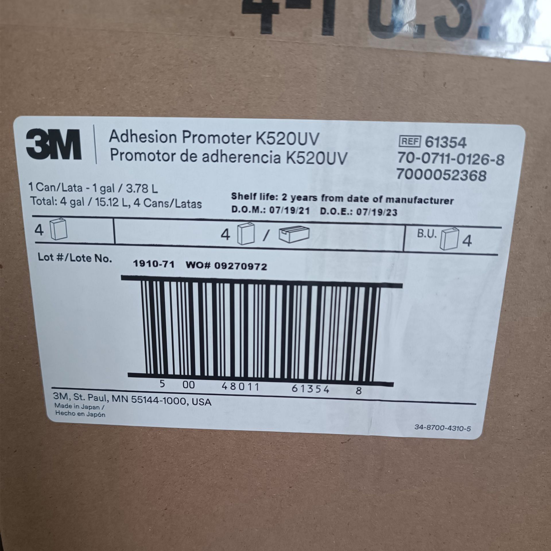 现货3MK520底涂剂K520UV胶带助粘剂PRIMER底漆EPDM处理剂3MK520-阿里巴巴