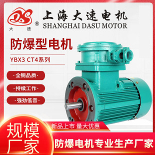 厂家供应YBX3防爆电机三相异步电机CT4粉尘隔爆型电动机卧立式-阿里巴巴